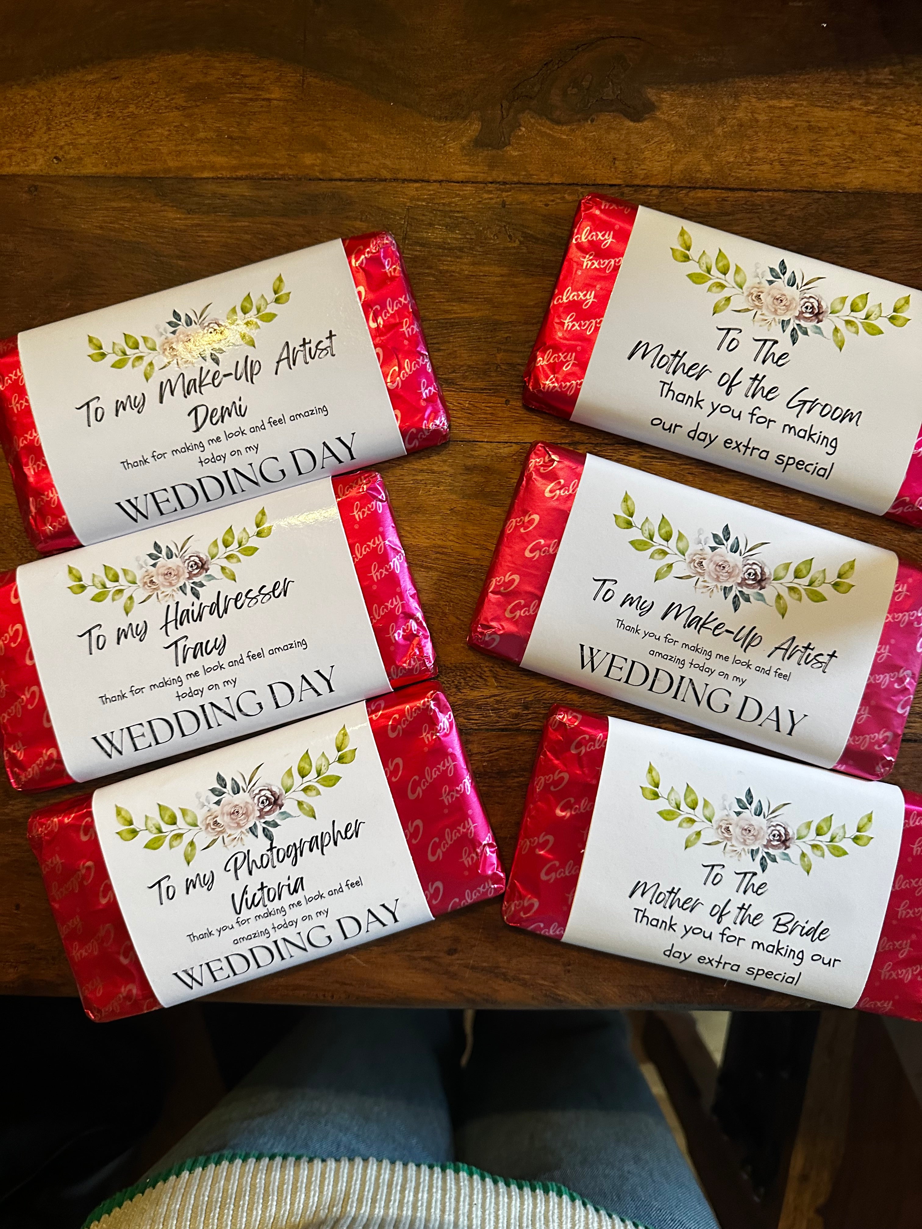 Generic Chocolate Bars – Bridey Accessories